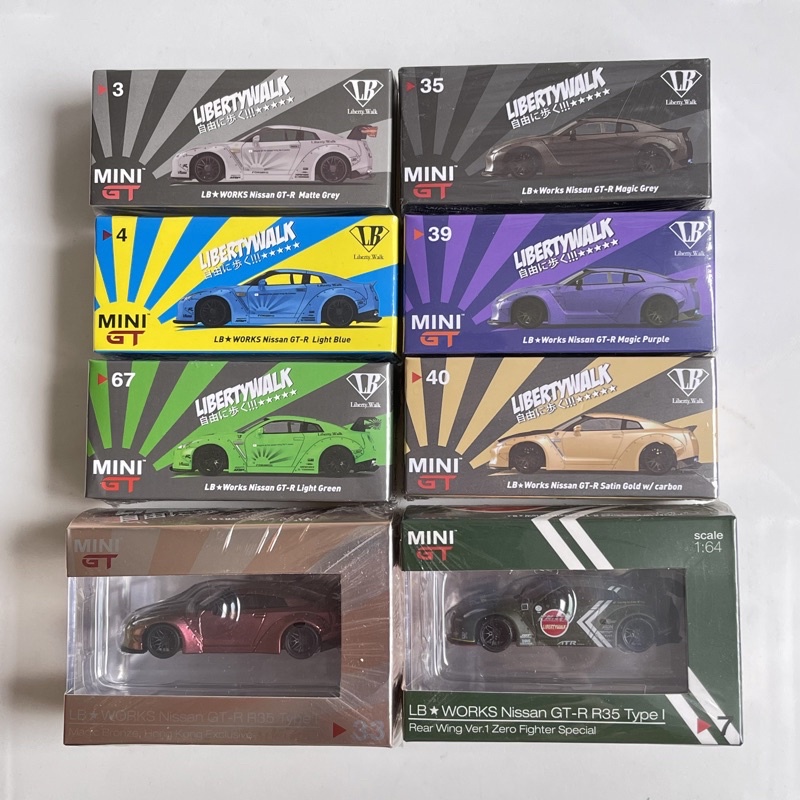 Mini GT LB Works Nissan GT-R Scale 164 รถเหล็ก รถของเล่น - nut2255 ...