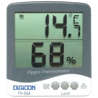 DIGICON มิเตอร์วัดอุณหภูมิและความชื้น TH-03A Thermo-Hygrometer | Shopee ...