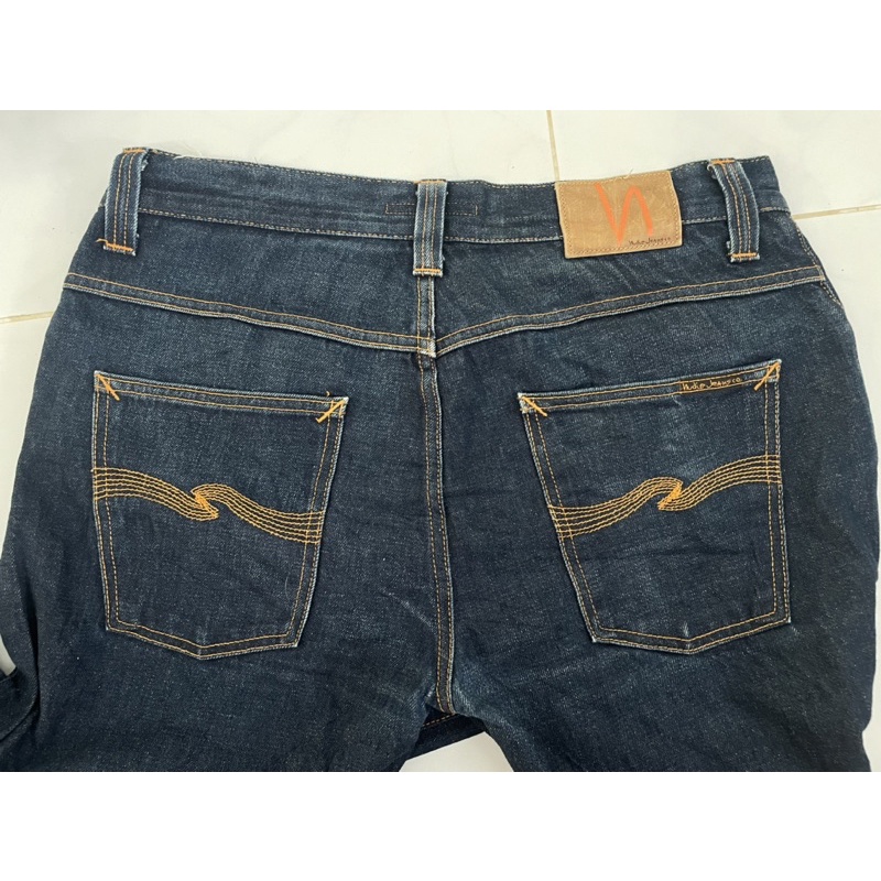 กาวเกงยีนส์ Nudie Hank Rey Recycle Dry แท้ สวยๆ สภาพดี - onizukapai ...