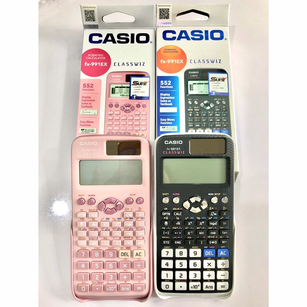 Casio FX-991EX เครื่องคิดเลขวิทยาศาสตร์คาสิโอ ของใหม่ ของแท้ ประกัน ...