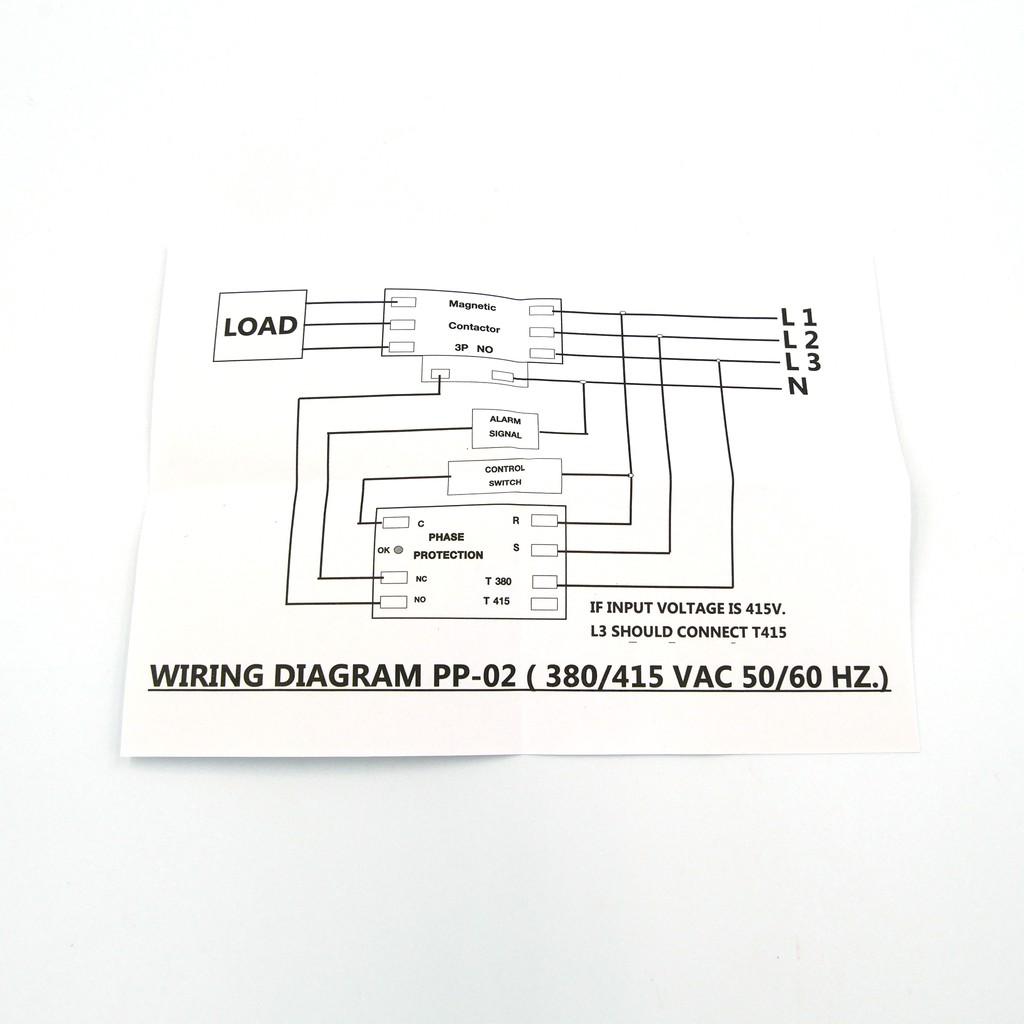 เฟสโปรเทคช SUMTECH 3 เฟส รุ่น PP-02 โปรเทคชั่นรีเลย์ ตัวป้องกันไฟสลับเฟส ป้องกันแรงดันเกิด-กันไฟ ...