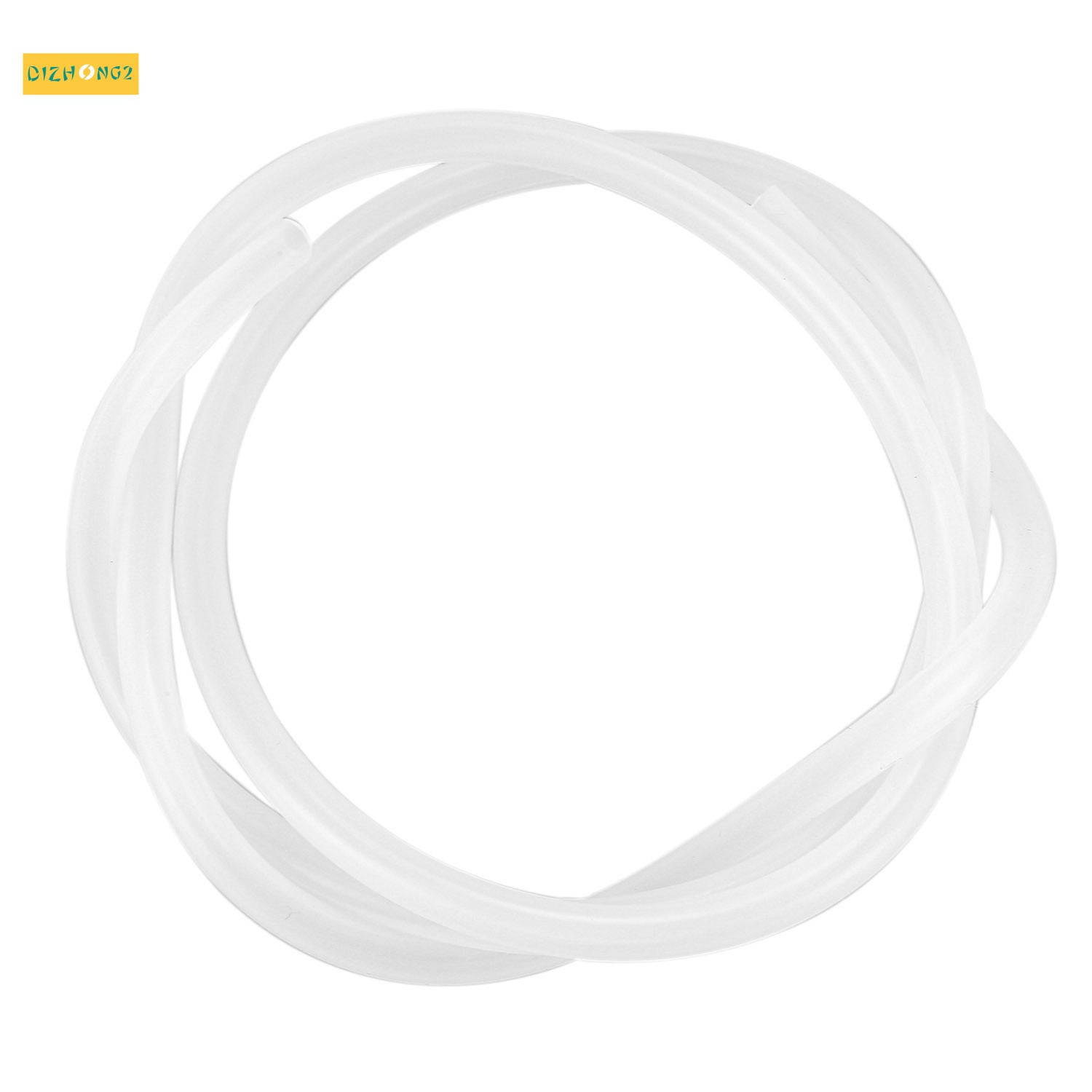 5mm ID x 7mm OD Food Grade Flexible Hose Silicone Tubing Tube 1M 3.3ft ...