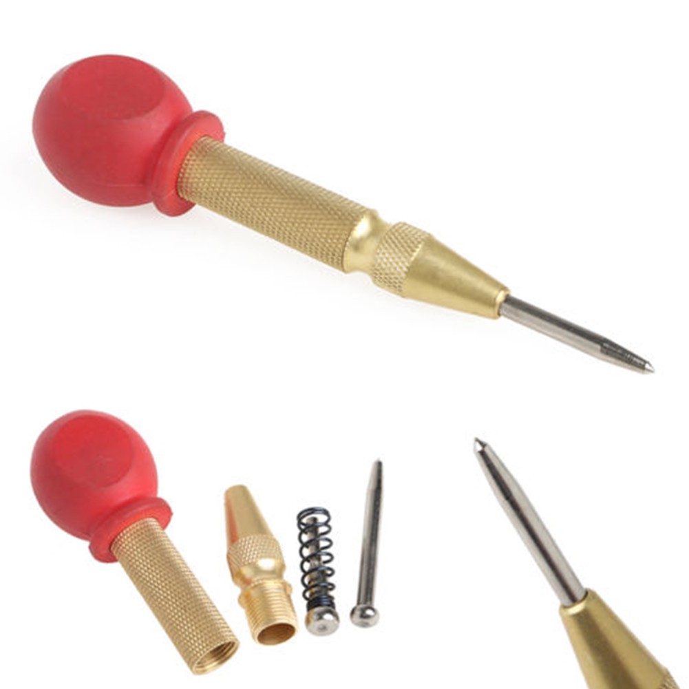 Automatic Center Pin Impact Spring Punch Hole Loaded with Protective ...