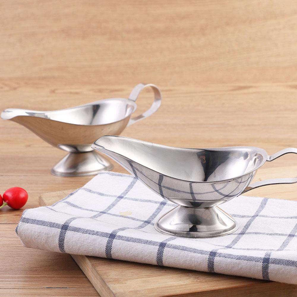 CUBER Stainless Steel Ketchup Container For Home Restaurant Sauce Plate ...