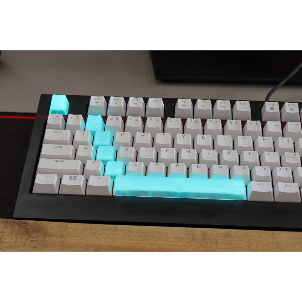 Glow In Dark Keycap คีย์แคปเรืองแสง(หนาพิเศษ) | Shopee Thailand