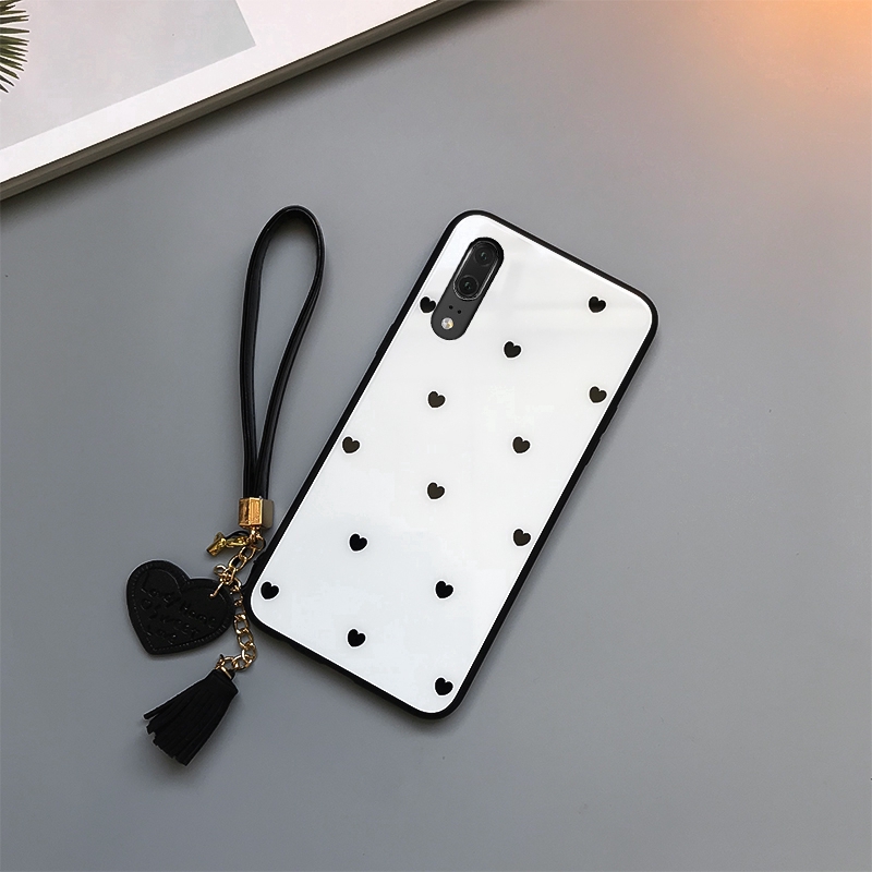 เคสโทรศัพท์มือถือลายน่ารักสีดำและสีขาว Huawei P30 P20 P10 P9 Plus Lite Pro เคส - cleptone.th ...