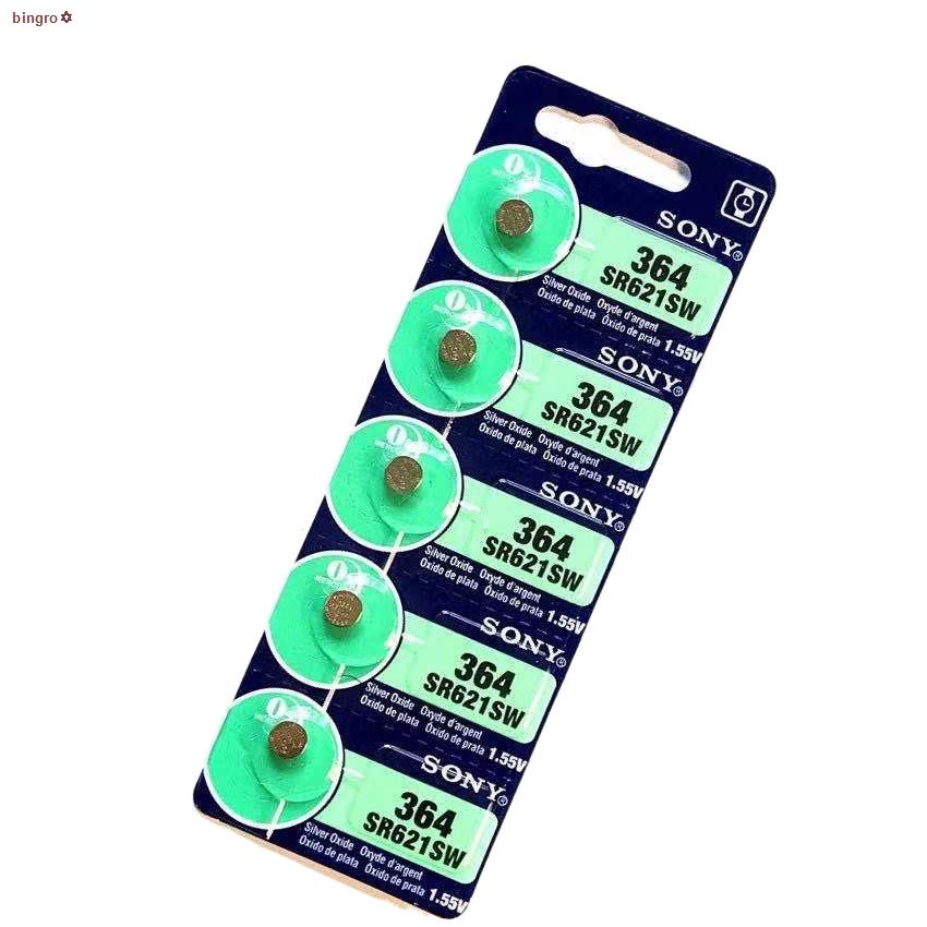 จุดประเทศไทยถ่านกระดุม SR621SW 364 621 SR621 ยี่ห้อ SONY 0 mercury ถ่าน ...