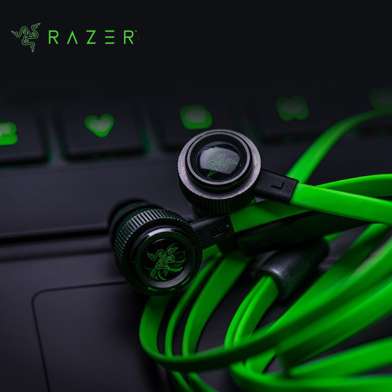Razer Hammerhead Pro V2 Gaming Headphones Noise Isolation With HD Mic ...