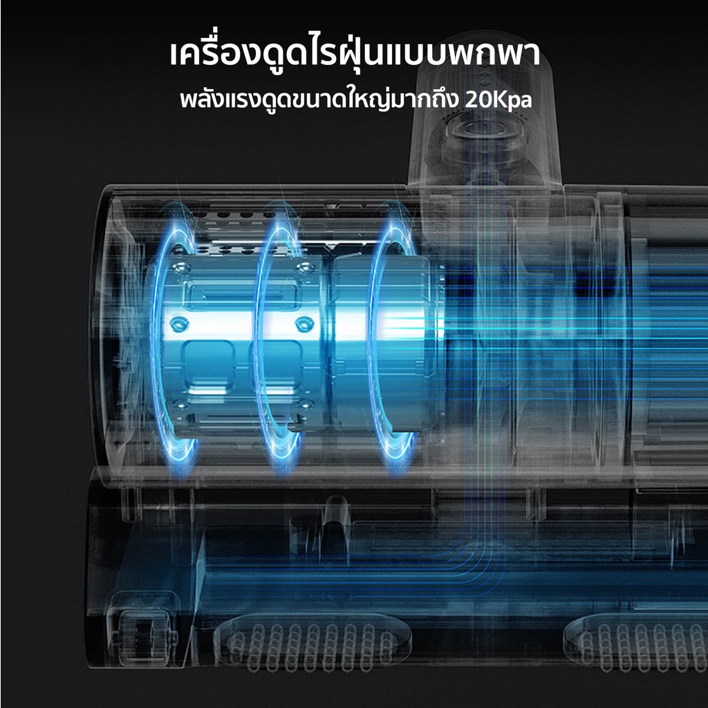 เครื่องดูดไรฝุ่น อัตราการกำจัดไร 100 เครื่องดูดฝุ่นที่นอน 20000PA เครื่องดูดฝุ่นไร้สาย ฆ่าเชื้อ ...