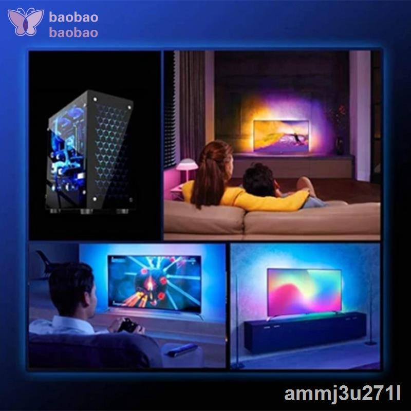 DIY Ambilight TV PC Dream Screen USB LED Strip HDTV Computer Monitor ...