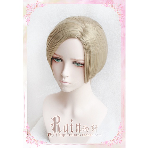 cosวิกผมP5 Persona 5 Anne Takamaki Long Curly Linen Cos Hair With 2 ...