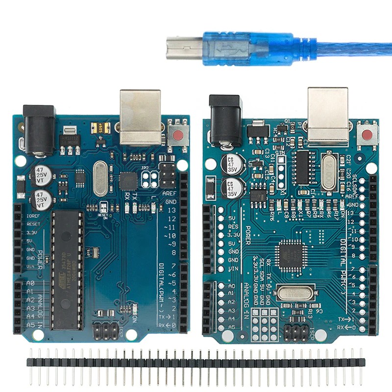 Arduino UNO R3 Development Board ATmega328P CH340 CH340G UNO R3 With Straight Pin Header ...