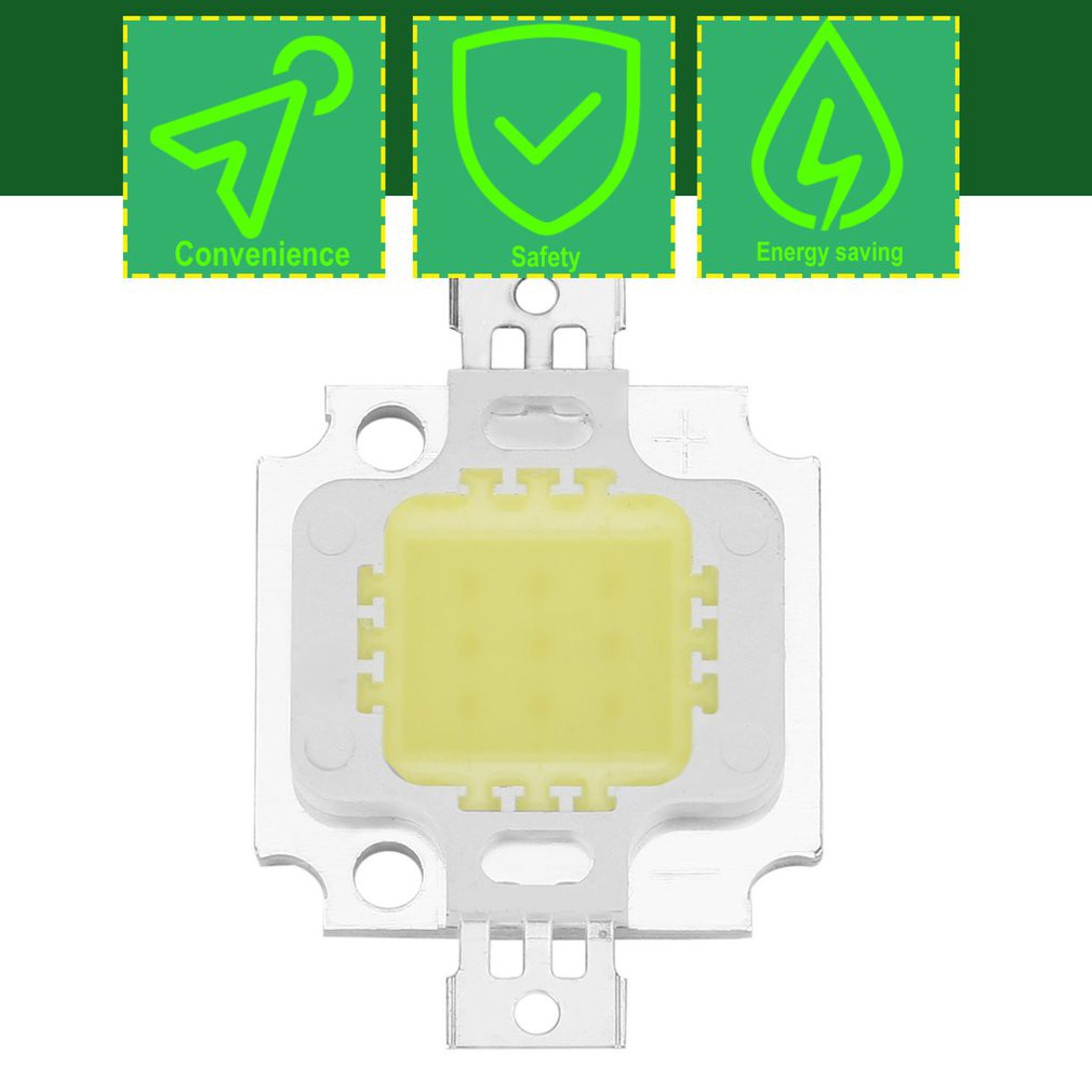 (cod) โคมไฟ cob smd led สีขาว 10 w พลังงานสูงสําหรับตกแต่งบ้าน | Shopee ...