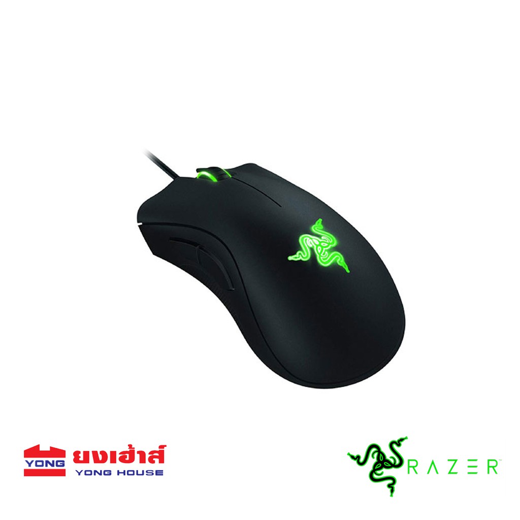 Razer DeathAdder Essential Gaming Mouse 6400DPI เมาส์ Black White ...
