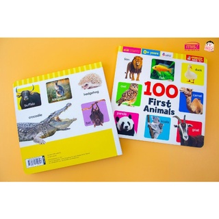 หนังสือ 100 First Animals (Board Book) | Shopee Thailand