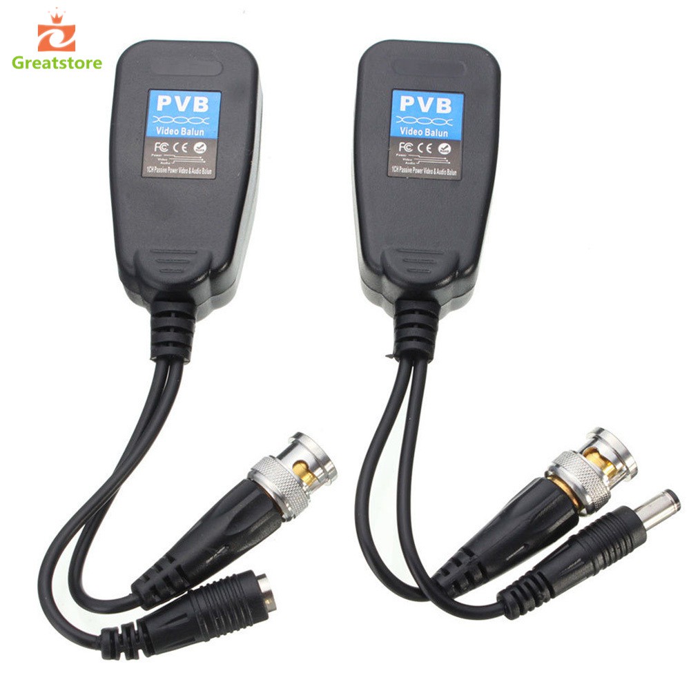 Cod กล้องวงจรปิด Coax Bnc วิดีโอ Power Balun Transceiver To Cat5E 6 ...