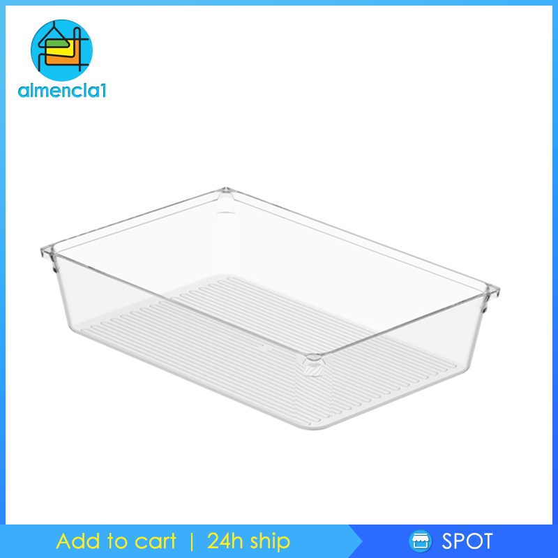 [ALMENCLA1] Transparent Drawer Organiser Trays PET Plastic Cosmetics ...