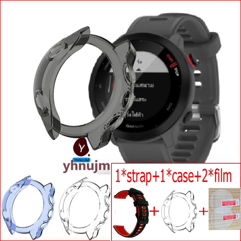 เคส garmin forerunner 55 เคส สาย garmin forerunner 245 music watch Case ...