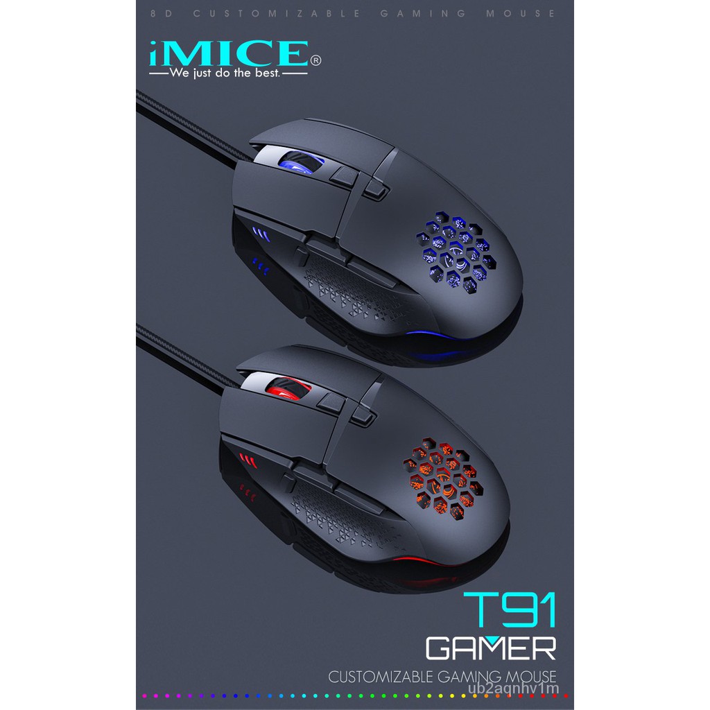 Wired LED Gaming Mouse 7200 DPI Computer Mouse Gamer USB Ergonomic ...