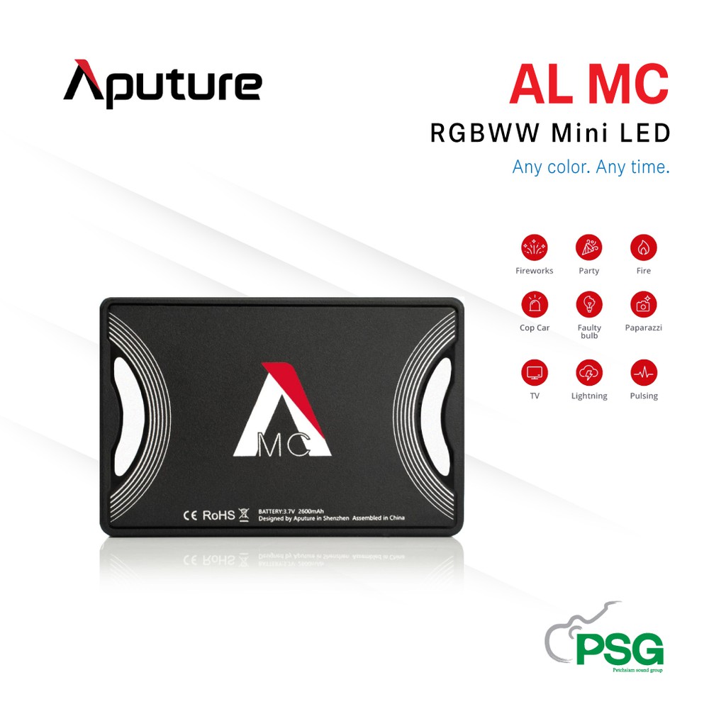 APUTURE MC RGBWW LED Light AL-MC ( ไฟ ) - petchsiamsound - ThaiPick