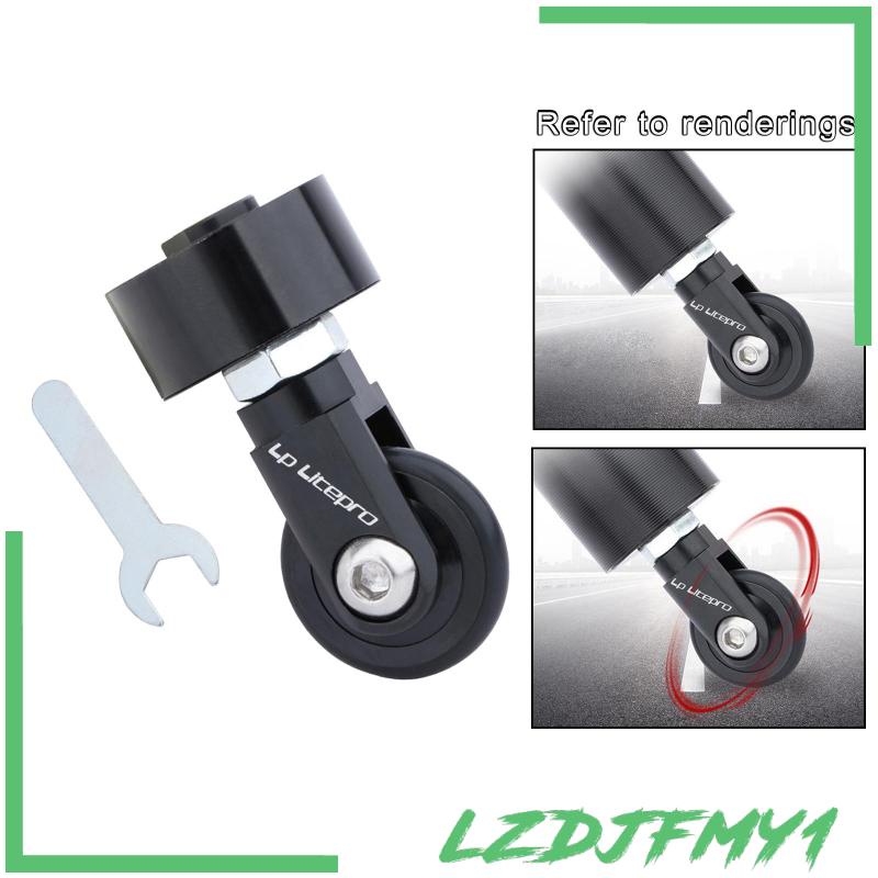 Folding Bike Easy Wheel Roller Auxiliary Caster Embedded Fold Bicycle ...