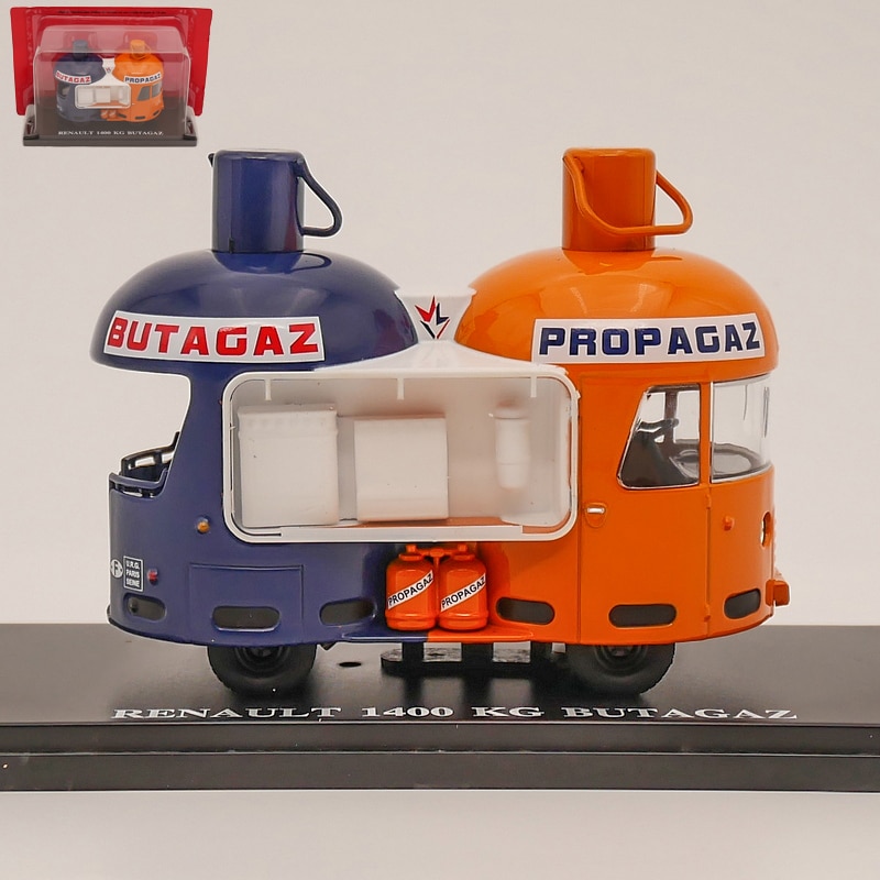 ixo 1:43 RENAULT 1400 KG BUTAGAZ Hachette Collections Metal Toy Car ...
