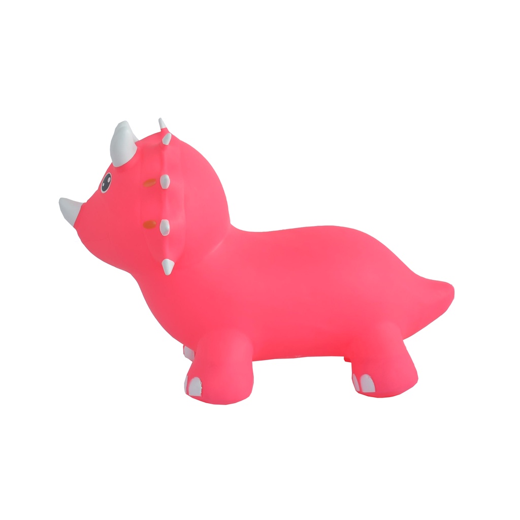 JUMPY Peekaboo จั้มปี้ ตุ๊กตาเด้งดึ๋ง - Pink Triceratops Dinosaur ...
