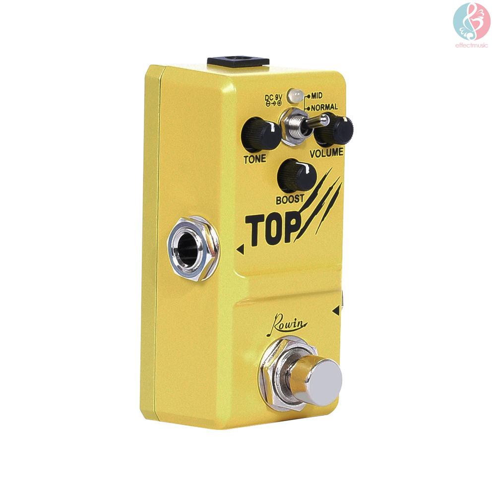 แป้นเหยียบเอฟเฟ็คกีต้าร์ Rowin Booster ทรูบายพาส - effectmusic.th ...