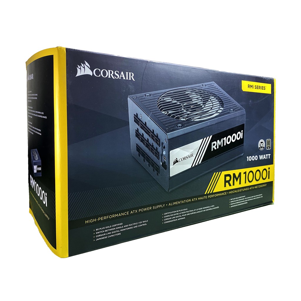 Power Supply CORSAIR RM1000i 1000W (80+ GOLD) ประกัน JIB 8 ปี ...