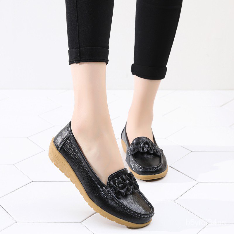 SCL Womens Loafer Ready Stock Womens Flat Work Moccasin Shoes SfE7 ...