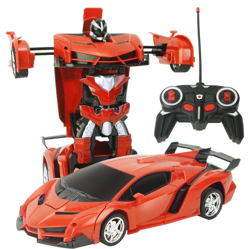 2In1 Sports Car Transformation Robots Models Remote Control Deformation ...
