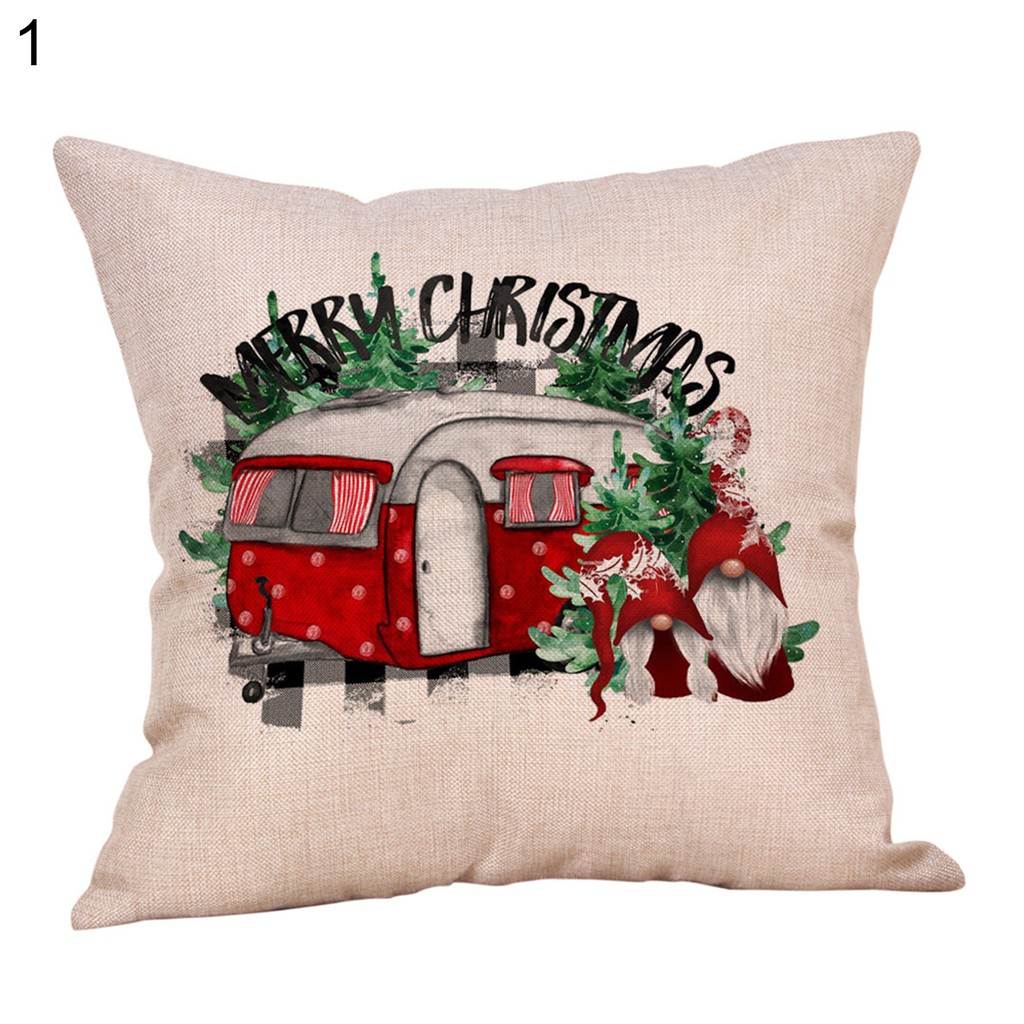 Blu2 _ ปลอกหมอนลายคริสต์มาสสําหรับตกแต่งบ้านโซฟารถยนต์ - bluelans2.th ...