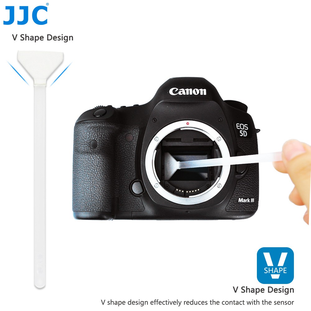 อุปกรณ์ทำความสะอาดกล้องJJC 24mm Camera Full Frame Sensor Cleaner CCD ...