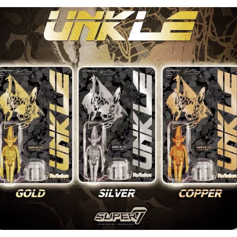 Super 7 Futura Unkle Reaction Figure | Shopee Thailand