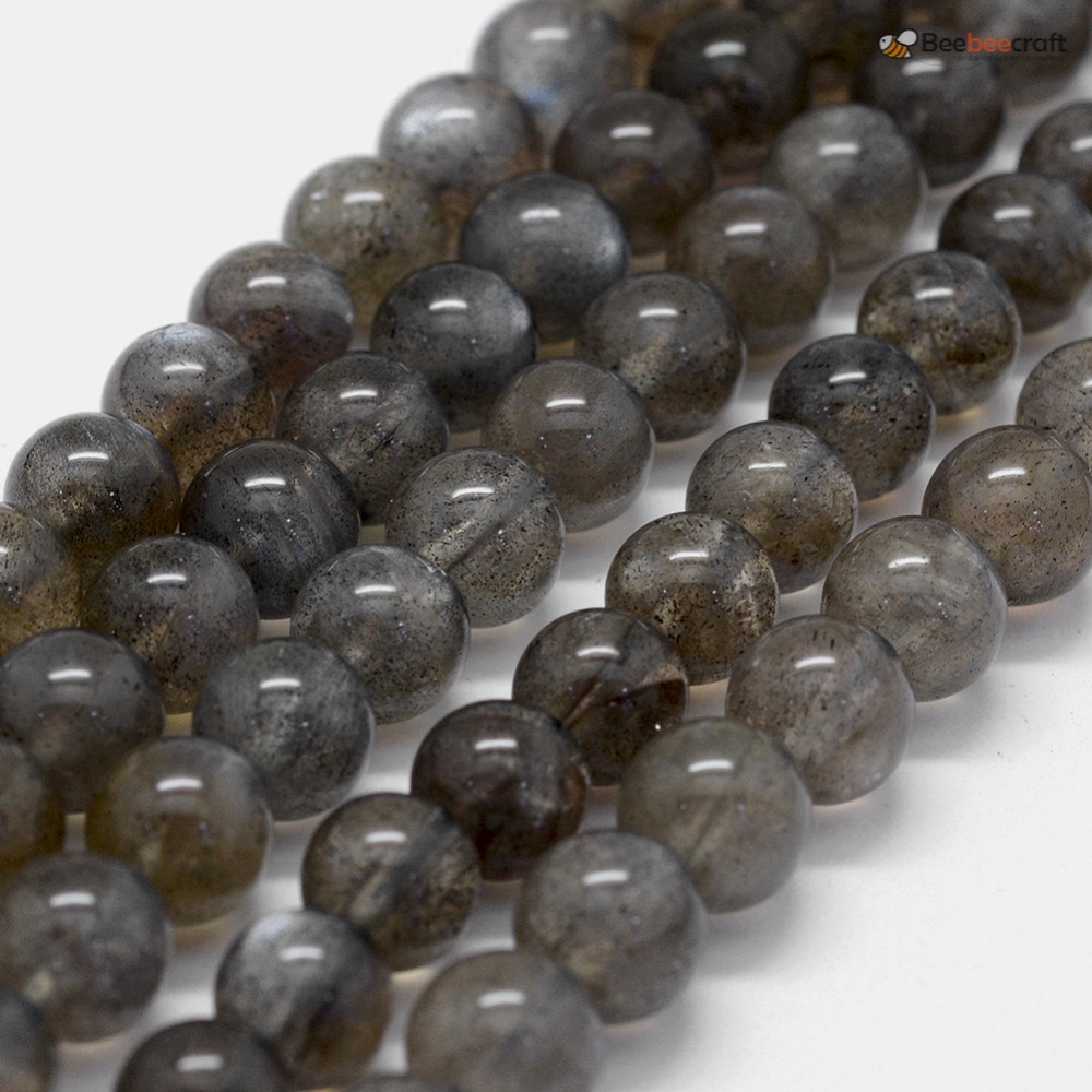 BeeBeecraft 1Strand Natural Labradorite Beads Strands Grade AAA Round ...