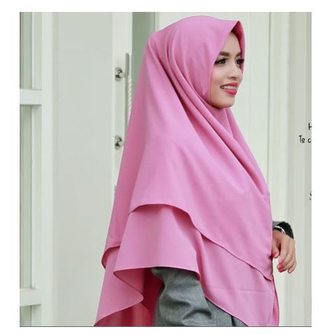 Khimar Kayla Mecca Jumbo Syari Khimar รองเท้าผ้าใบลําลองทรงสามเหลี่ยม 2 ...