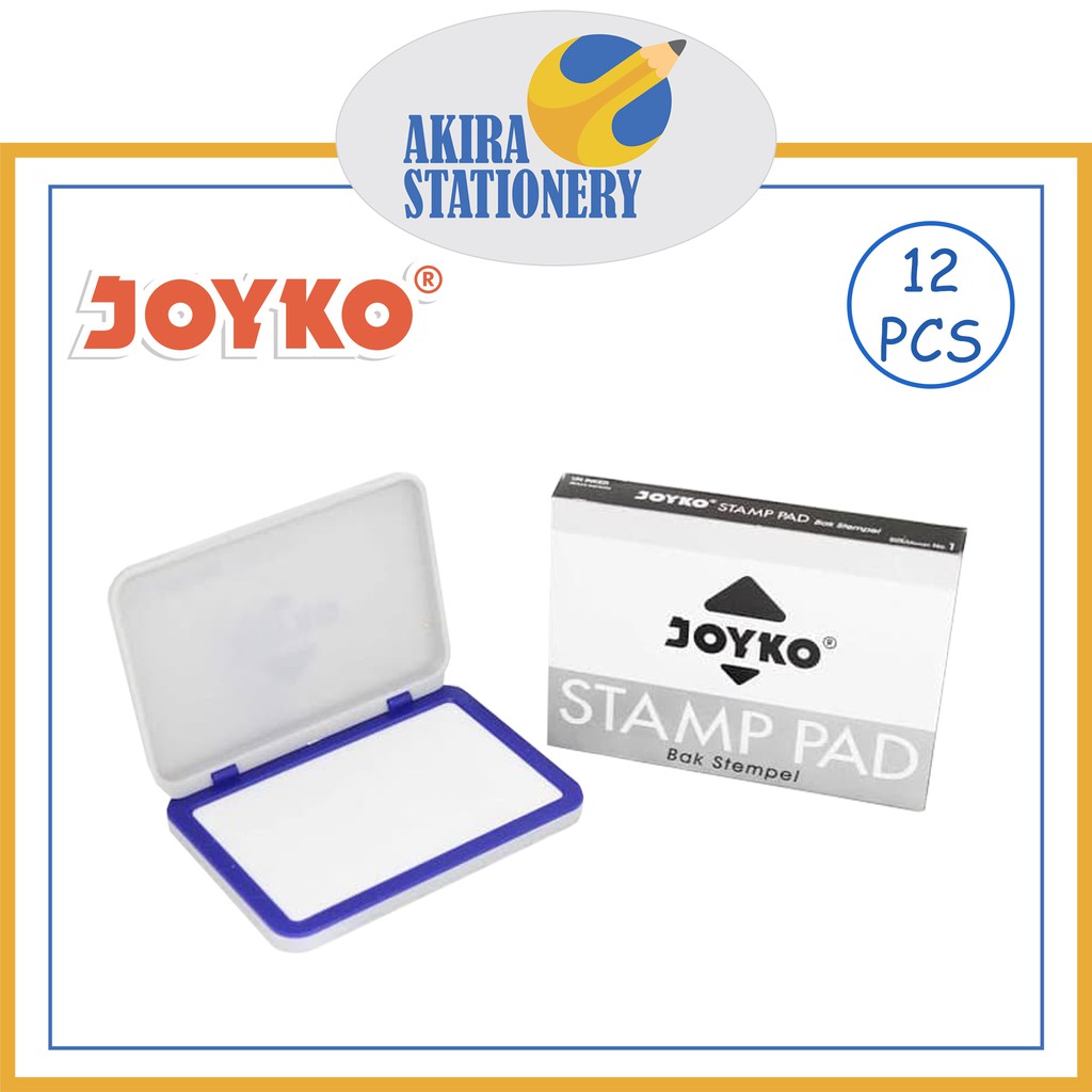 Joyko แสตมป์ / แผ่นแสตมป์ No. 1 (12 ชิ้น) - akirastationery.th - ThaiPick