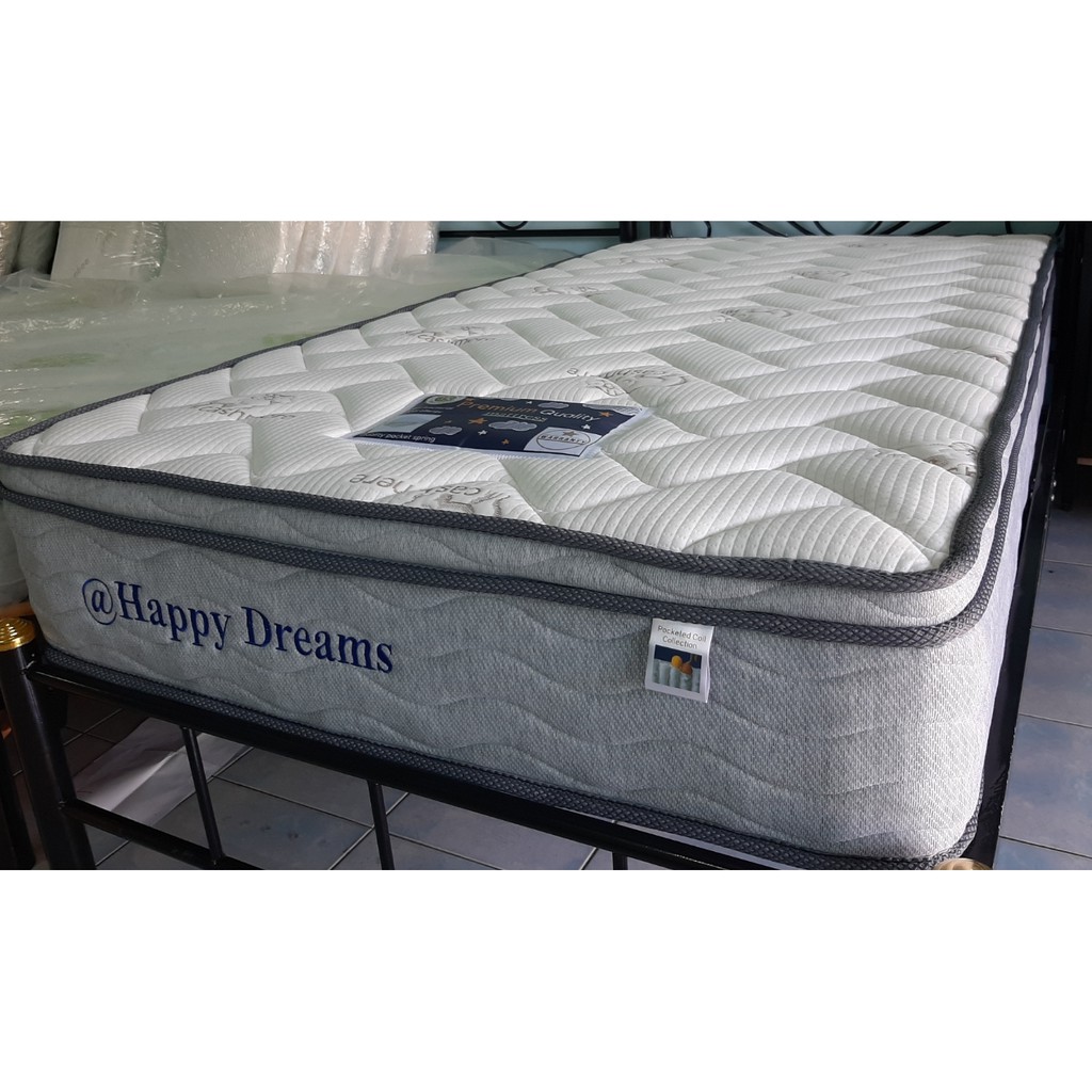 ที่นอน Happy Dreams High Quality Luxury Pocket Spring Mattress - เบาะ ...
