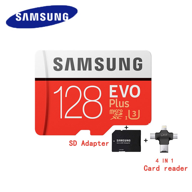SAMSUNG Micro SD card 128 GB u3 Memory Card 128gb SD card EVO Plus sdhc ...