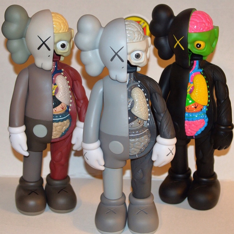 Designer Anatomy 37cm KAWS Doll CAMPANION 16 Inch Anatomy - 40wq2txol2 ...