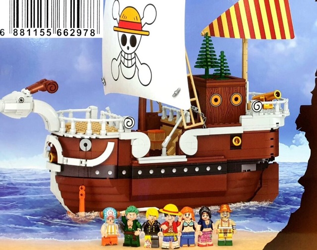 เลโก้ เรือวันพีช SY 6297 One Piece Meili pirate ship 1048 ชิ้น ...