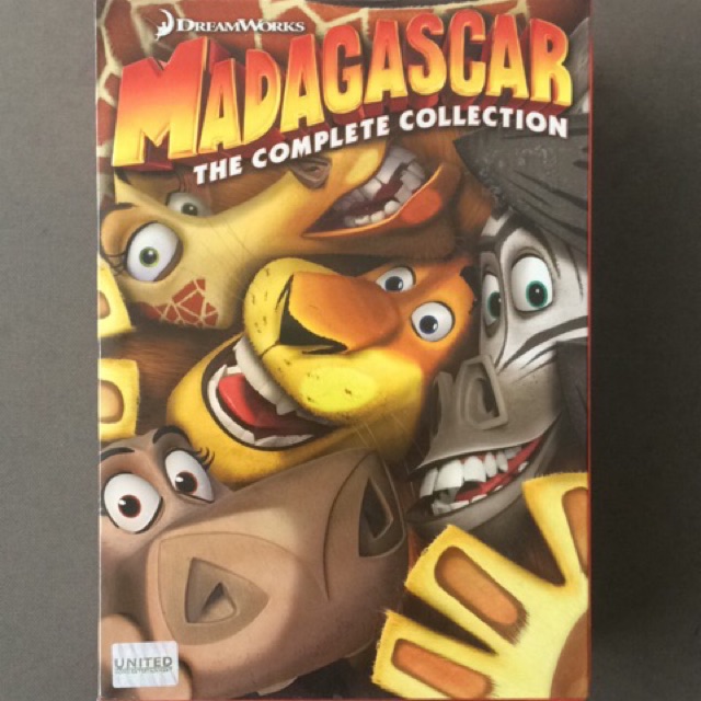 Madagascar Box Set 1-3/มาดากัสการ์ ชุดรวมภาค 1-3 (ดีวีดี 2 ภาษา ...