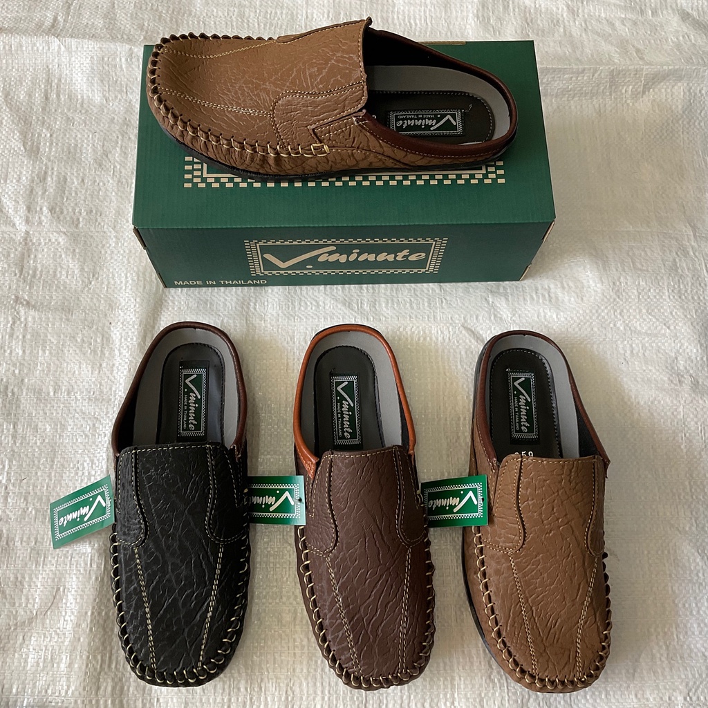 คัทชูผู้ชายเปิดส้นByช่างMoccasin(มอคคาซิน)รหัส859 UFHF - fz32ra7e8r ...