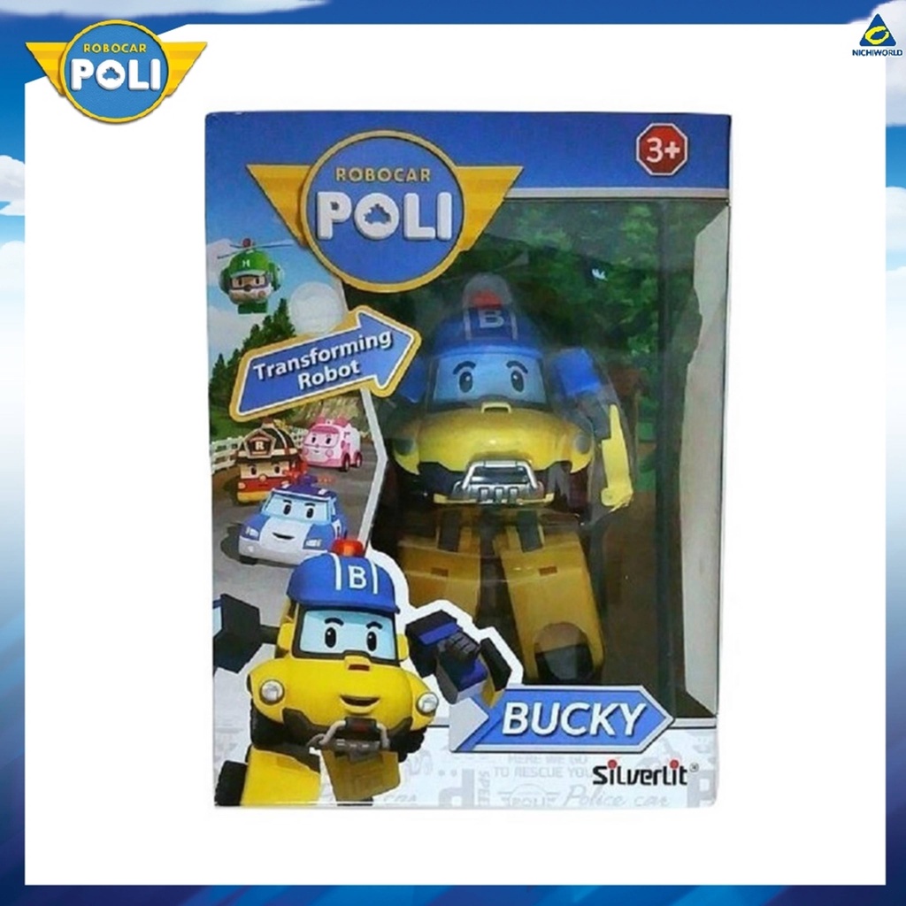 ROBOCAR POLI Transforming Robot Bucky 4 ของเล่นโรโบคาร์โพลี หุ่นยนต์ ...