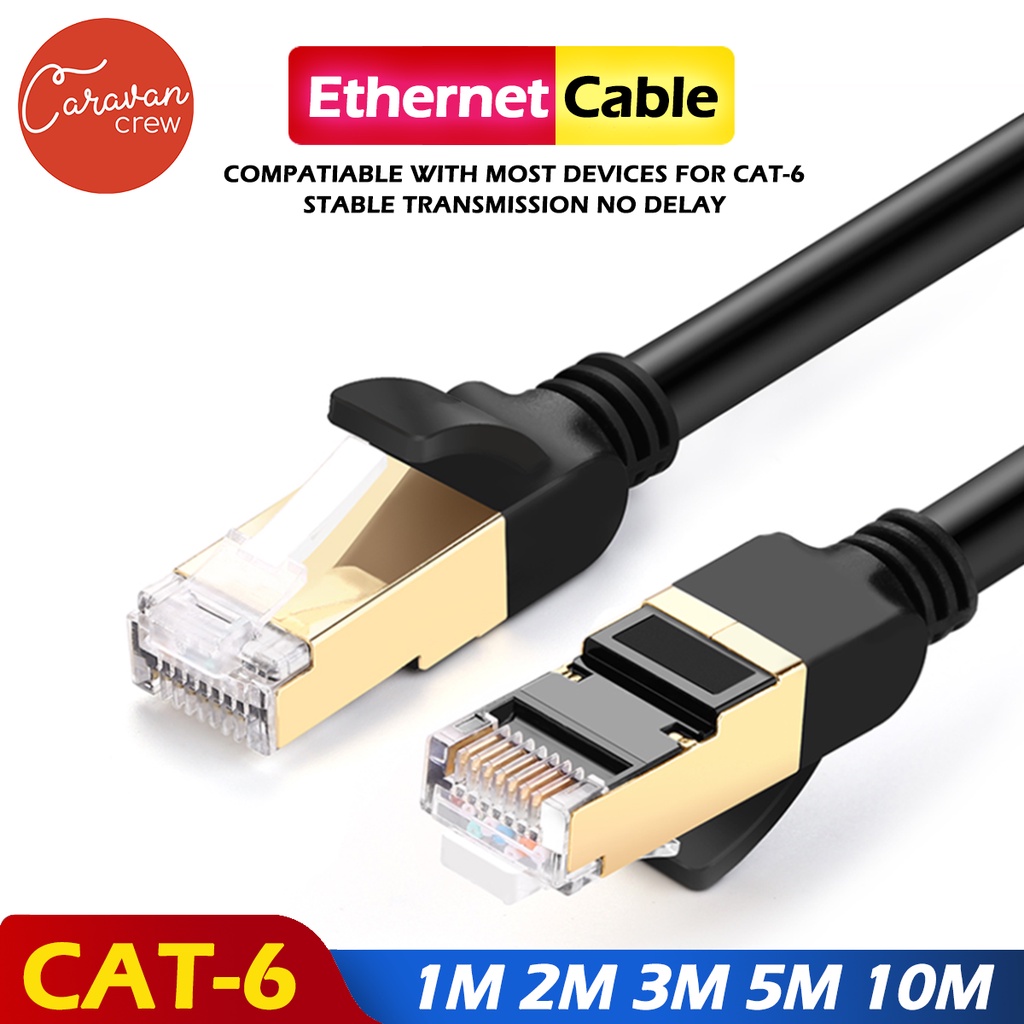 Caravan Crew สายแลน Cat6 LAN Ethernet Cable RJ45 Network Lan 1M 2M 3M 5M 10M - caravancrew ...