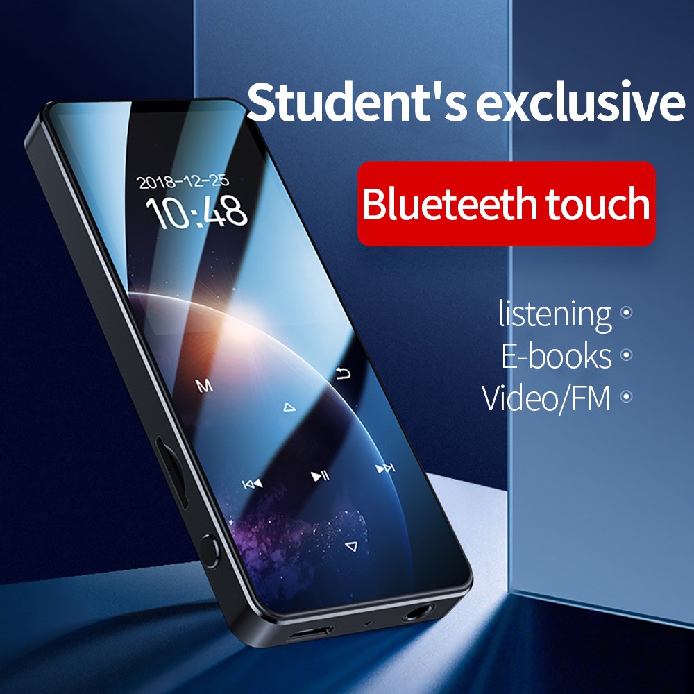 เครื่องส่งรับวิทยุเครื่องเล่น MP4 M4 Music layer Bluetooth 5.0 Lossless ...