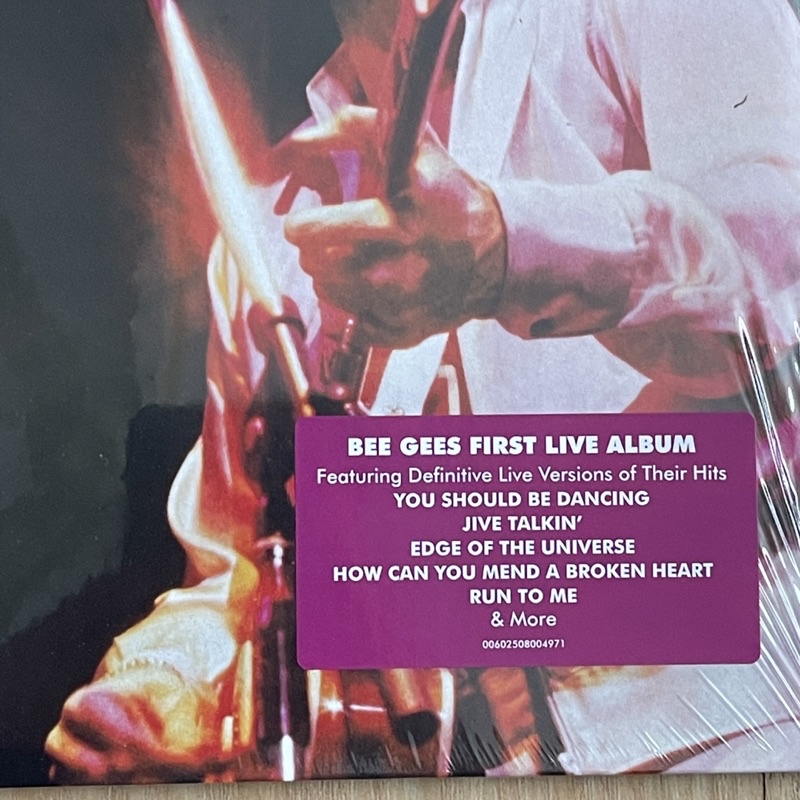 แผ่นเสียง Bee Gees Here At Last - Bee Gees Live 2 Vinyl LP Album ...