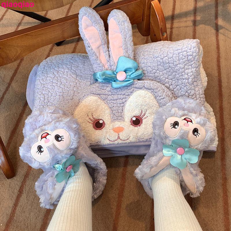 [ขายร้อน] Xingdailu Plush รองเท้าแตะน่ารัก Thicken หญิงหัวใจบ้านรองเท้า ...