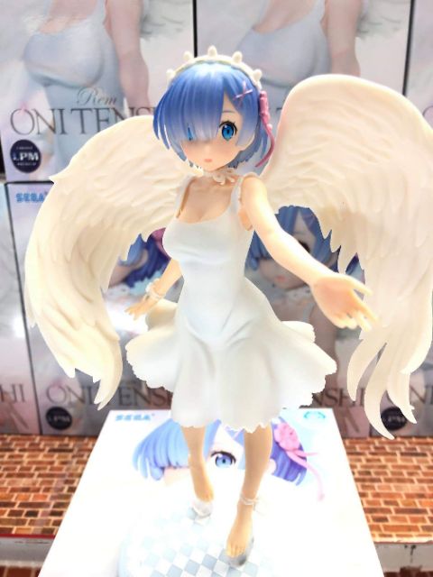 [ของแท้/JP] RE:ZERO Set Oni Rem Tenshi Limited + Snow princess Rem ...
