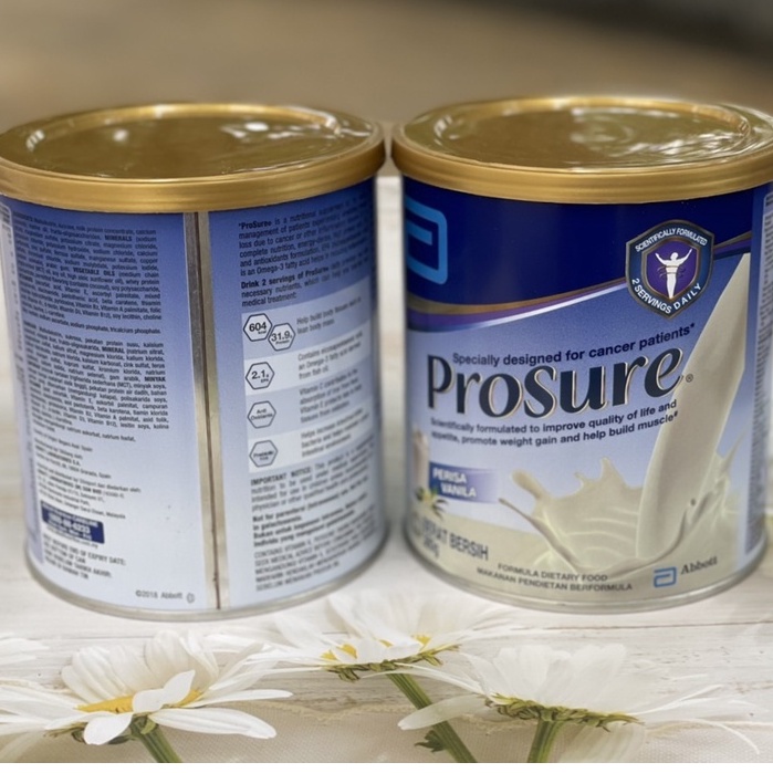 ส่งไว ค่าส่งถูกMade in Spain Prosure กลิ่นวนิลา ชนิดผง 380g. สำหรับผู้ป่วยมะเร็ง Exp 022024 ...